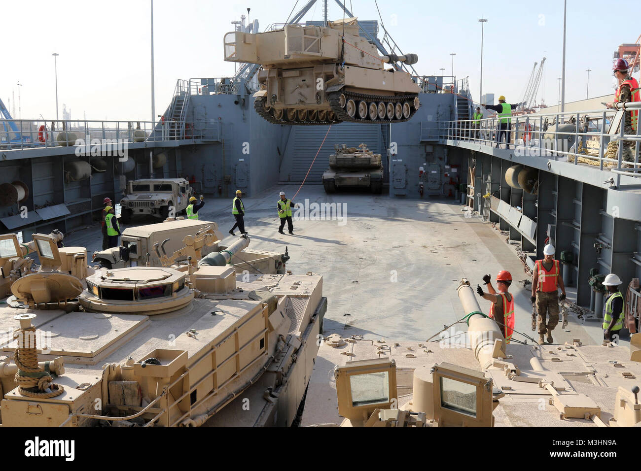 OF SHUAIBA, Kuwait - Sgt. Rico Ratley, 335th Transportation Detachment ...