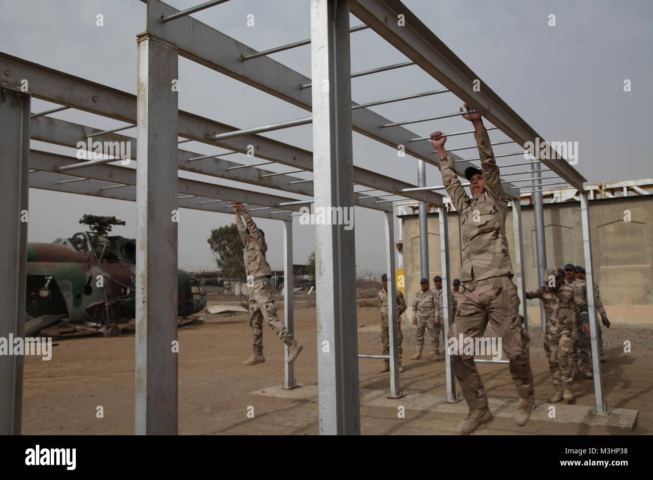 Italian Coalition forces lead obstacle course training for Counter ...