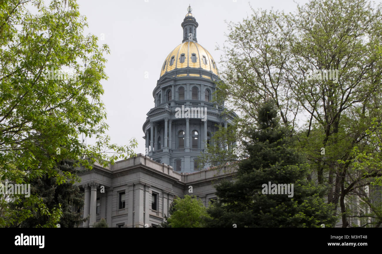 Colorado state capitol building in Denver Stock Photo - Alamy