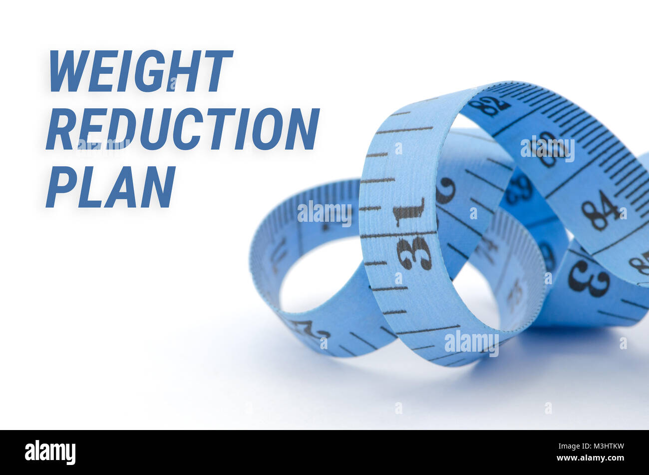 Weight reduction plan, health concept, close up & selective focus of ...