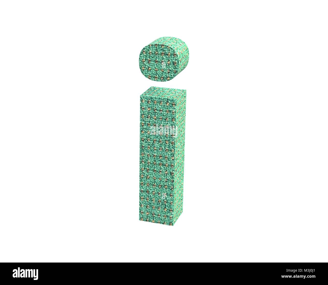 Lowercase i Cut Out Stock Images & Pictures - Alamy