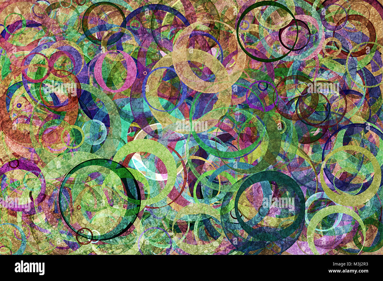 Colorful random circles or bubbles shape & pattern for design ...