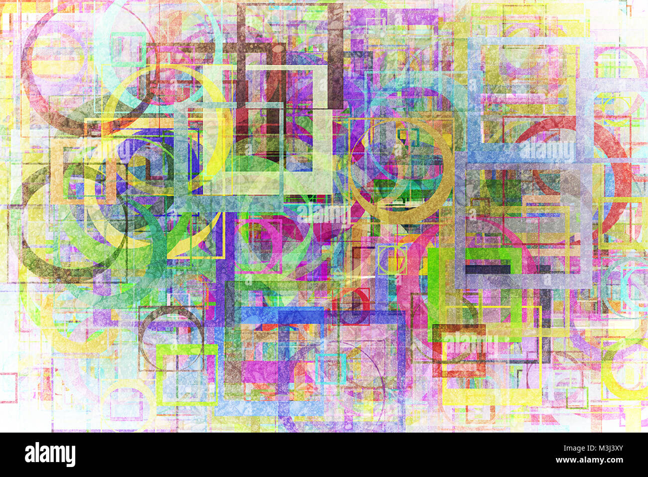 Colorful random circles or bubbles shape & pattern for design ...