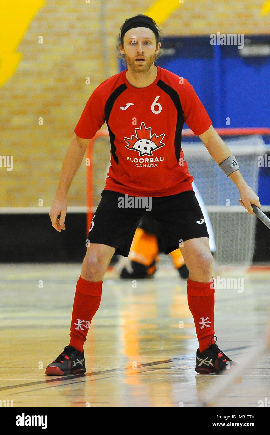 Toronto, Canada. 10th February 2018. Players in action during the USA ...