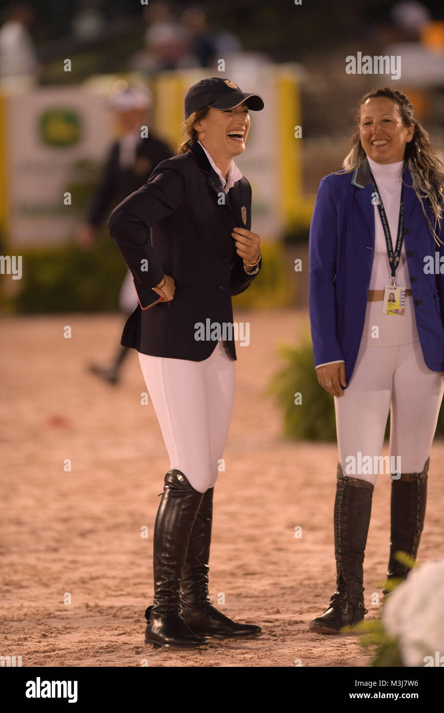 Wellington, Florida, USA. 10th February, 2018. The Winter Equestrian ...