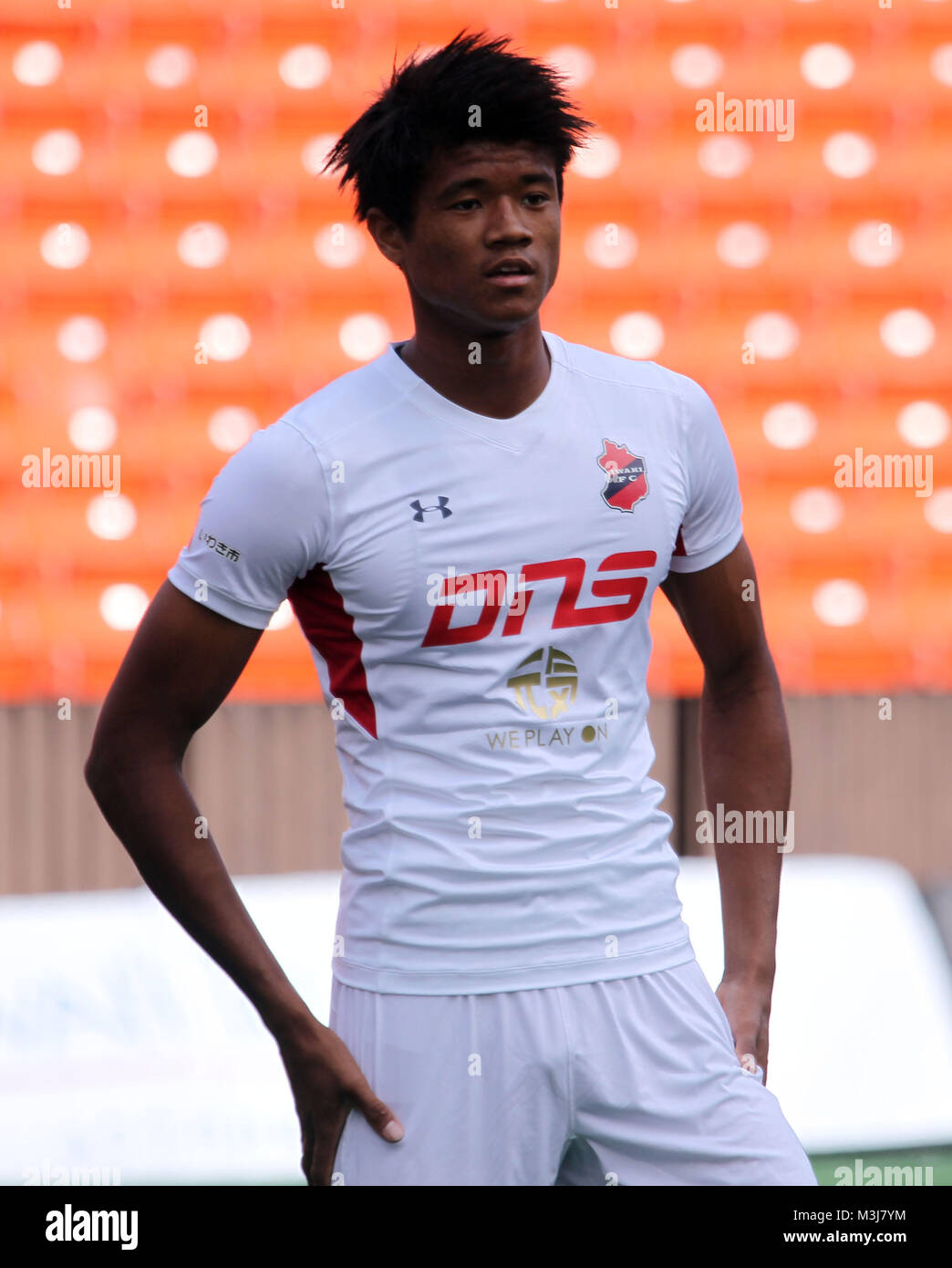 February 10, 2018 - Iwaki FC forward Randy Emeka Obi #20 during the ...