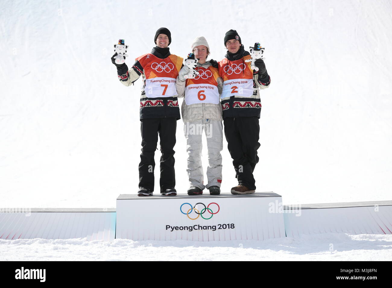 Pyeongchang, South Korea. 11th Feb, 2018. Champion Redmond Gerard of ...