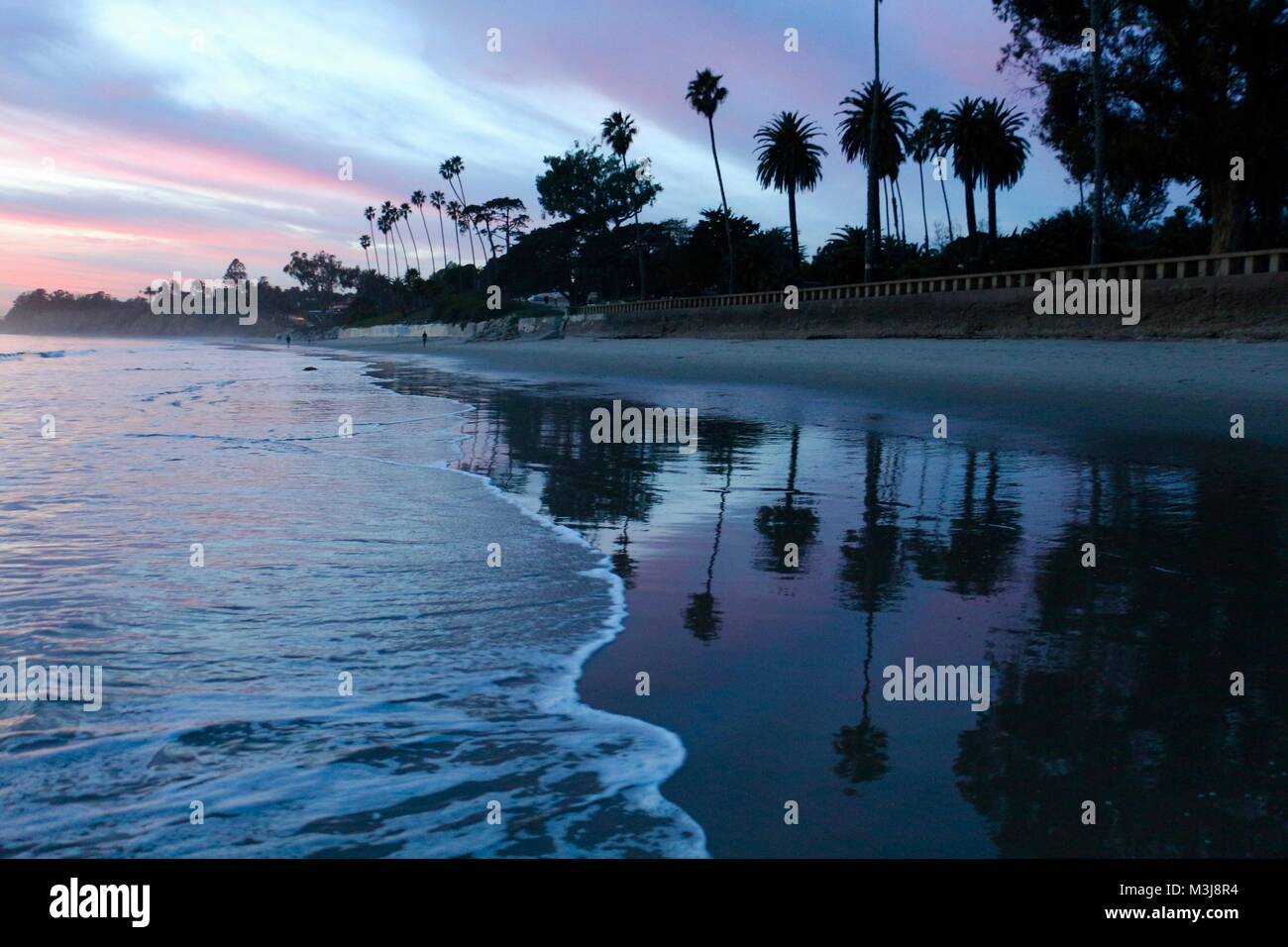 Montecito, California, USA. 29th Jan, 2018. Butterfly Beach in ...