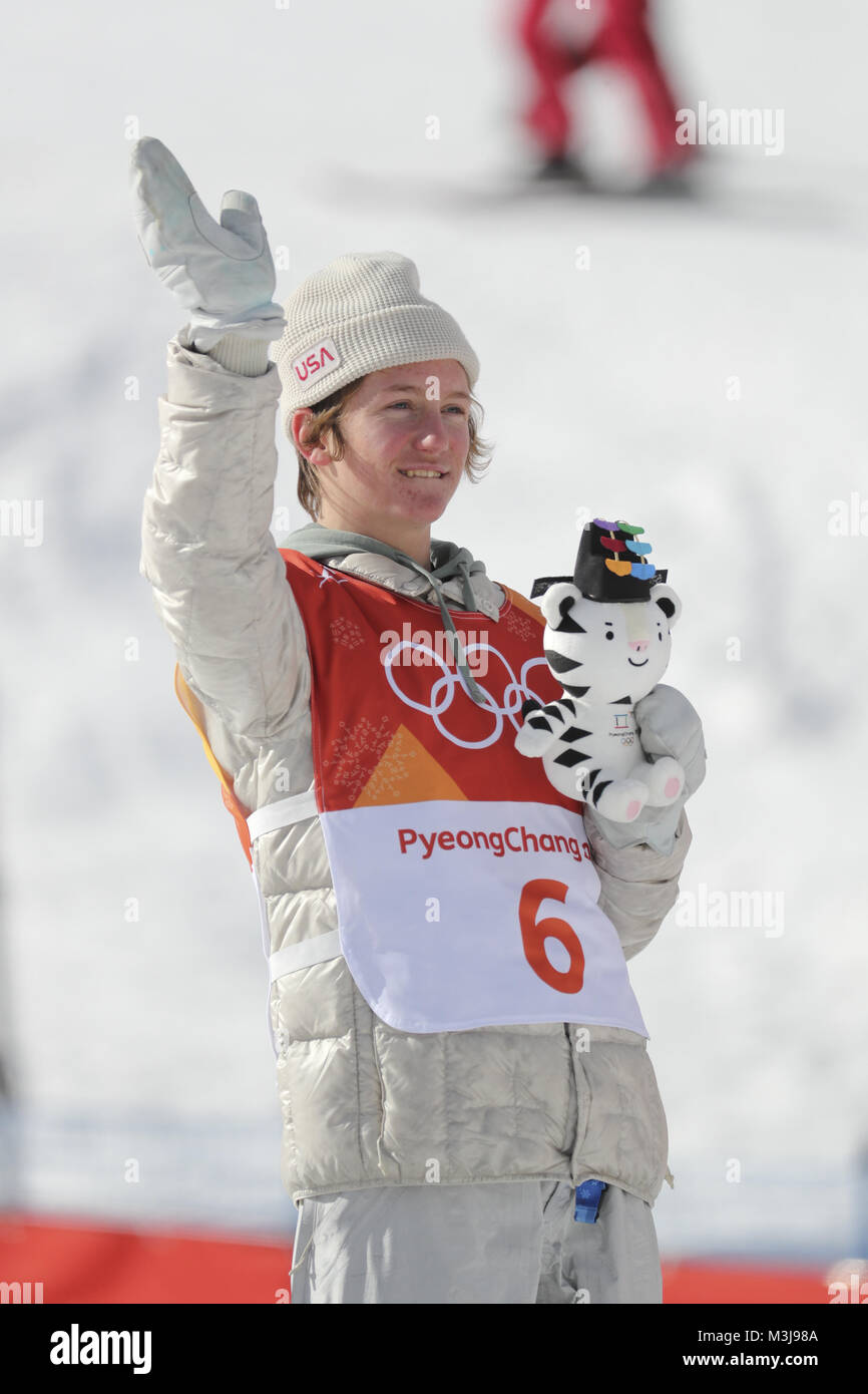Pyeongchang, South Korea. 11th Feb, 2018. Redmond Gerard of the U.S ...