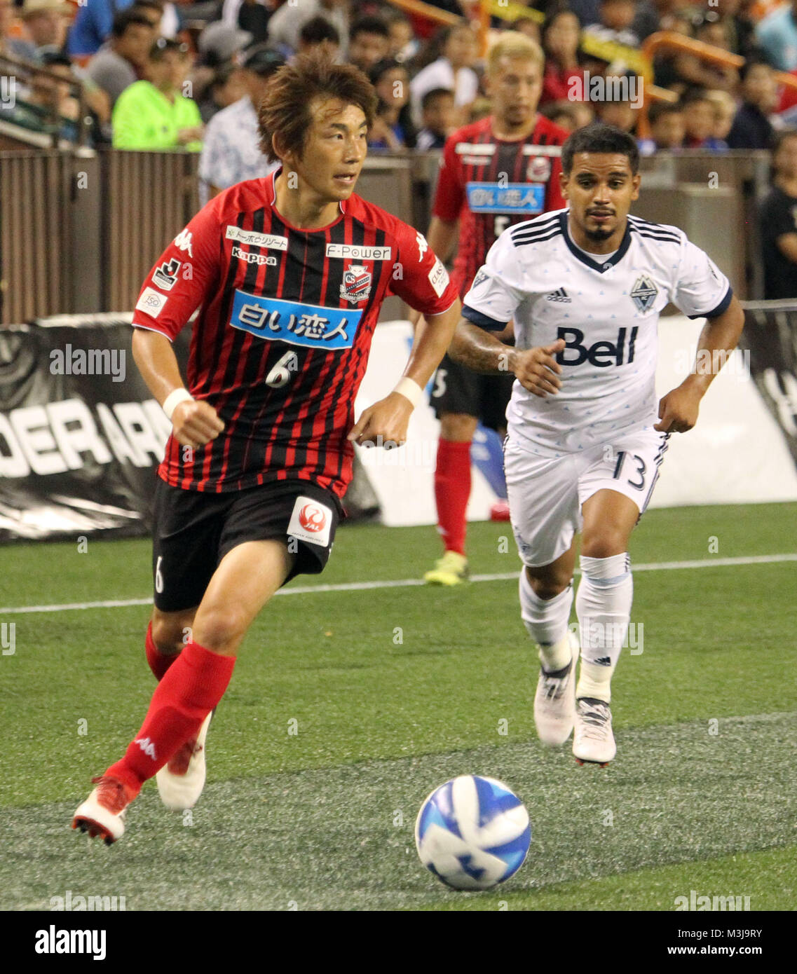 February 10, 2018 - Hokkaido Consadole Sapporo midfielder Shingo Hyodo ...