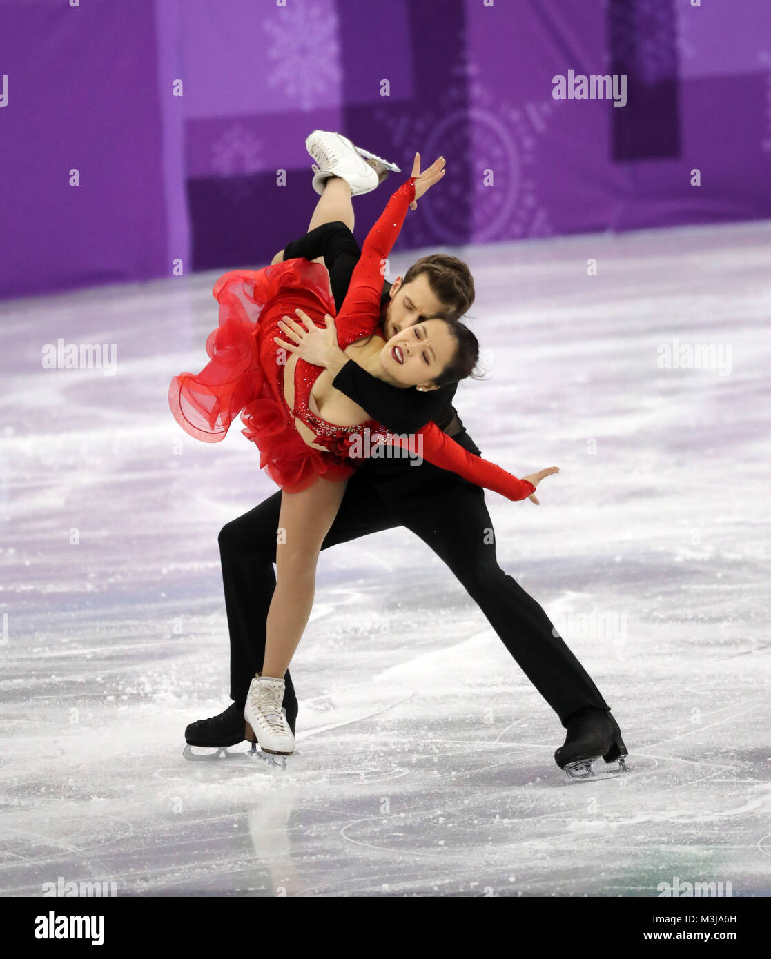 Gangneung, South Korea. 11th Feb, 2018. YURA MIN and ALEXANDER GAMELIN ...
