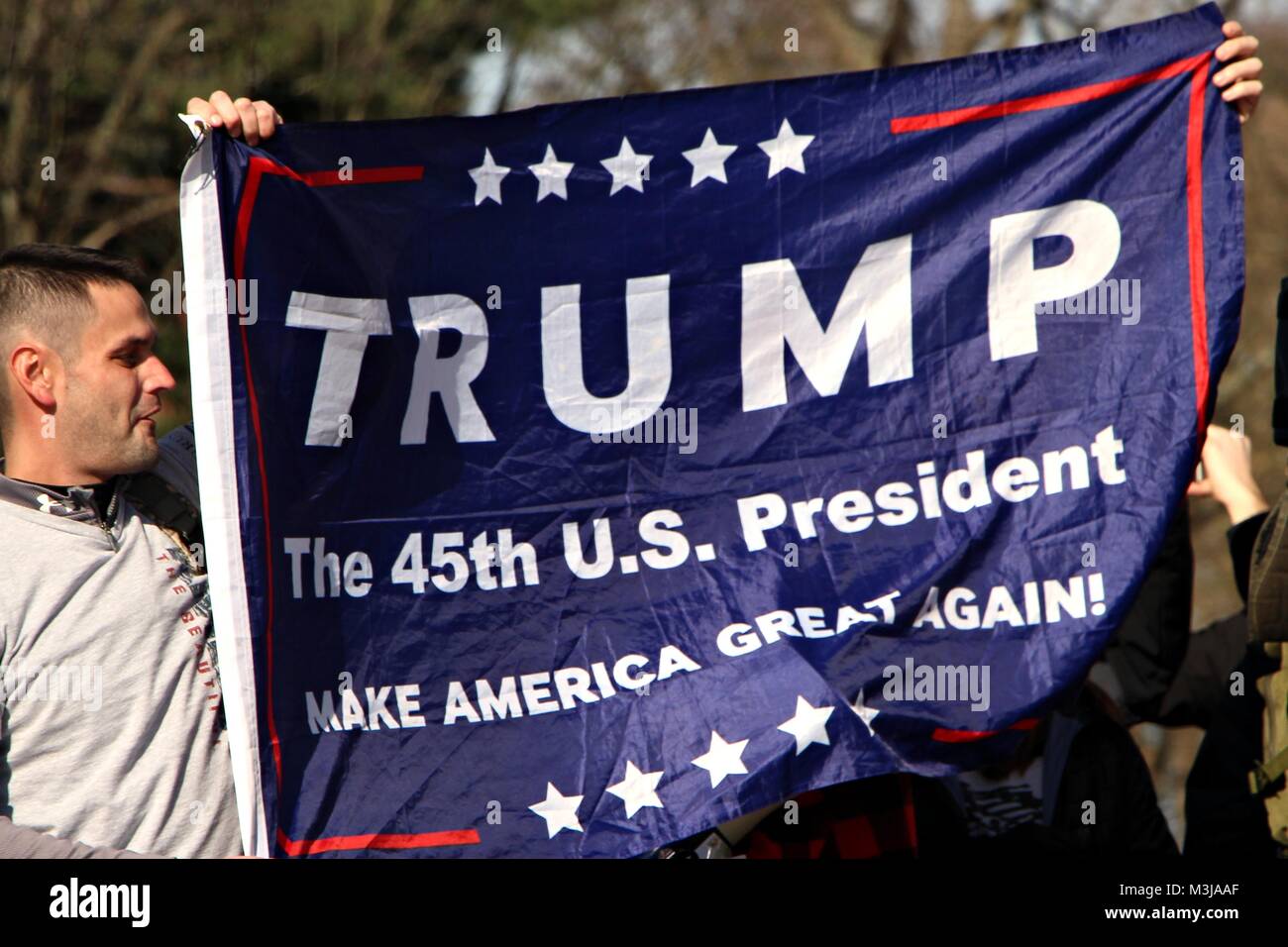 Patriot prayer rally hi-res stock photography and images - Alamy