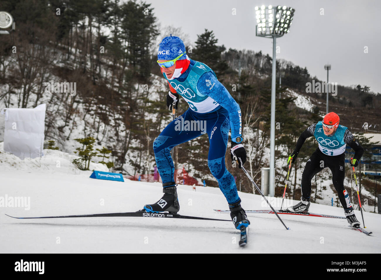 February 11, 2018: Jean Marc Gaillard ofÂ France and Lucas Boegl ofÂ ...