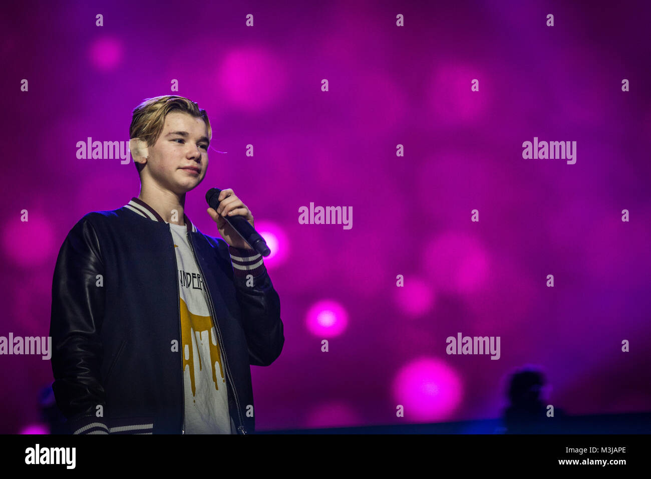 Copenhagen, Denmark. 10th February 2018. The Norwegian pop duo Marcus ...