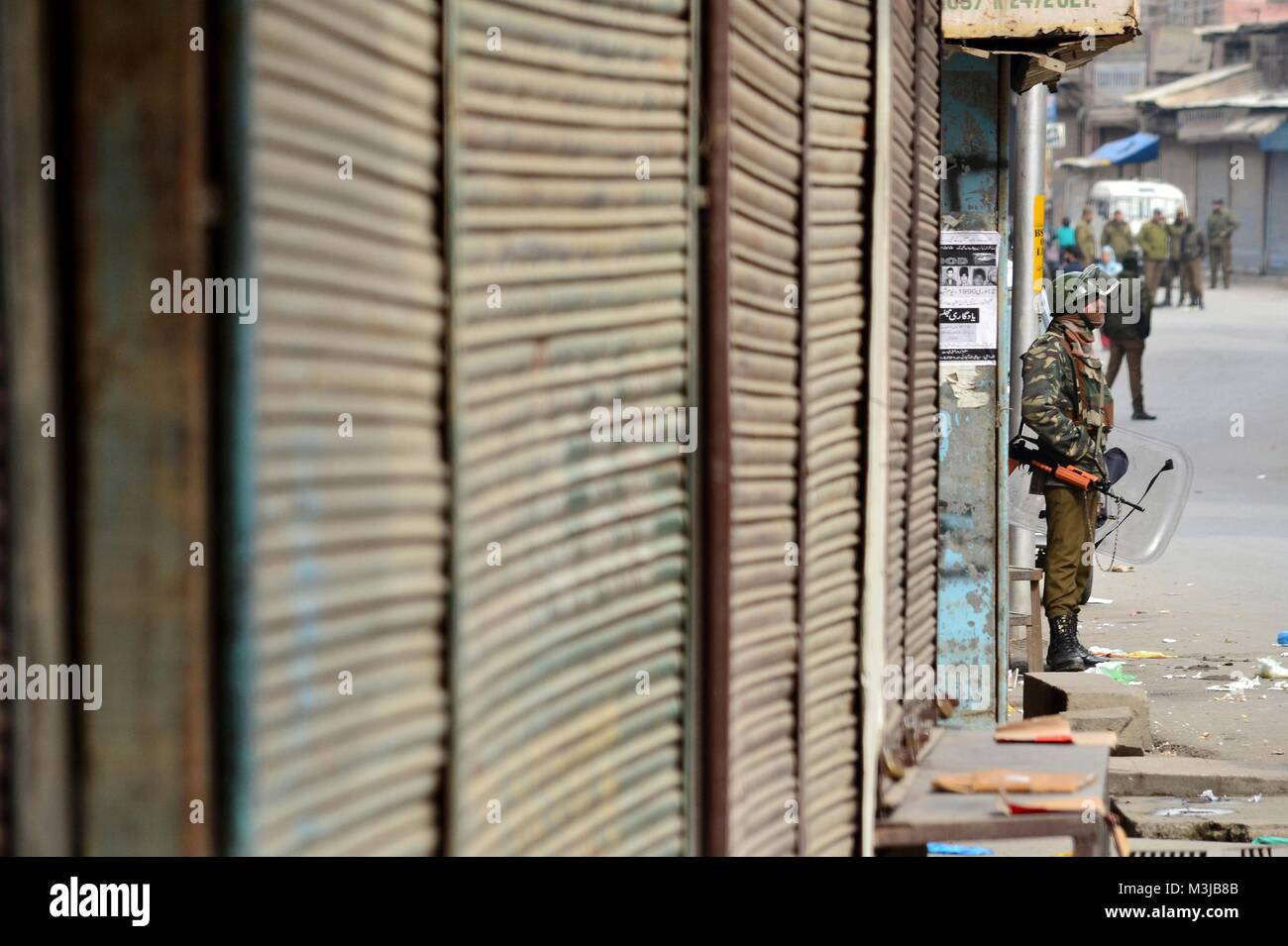 Indian paramilitary vehicles hi-res stock photography and images - Alamy