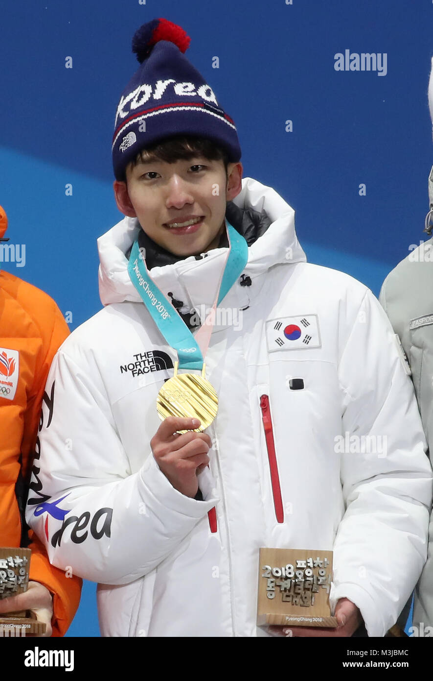 11th Feb, 2018. Lim Hyo-jun wins gold medal in men's 1,500m short track ...