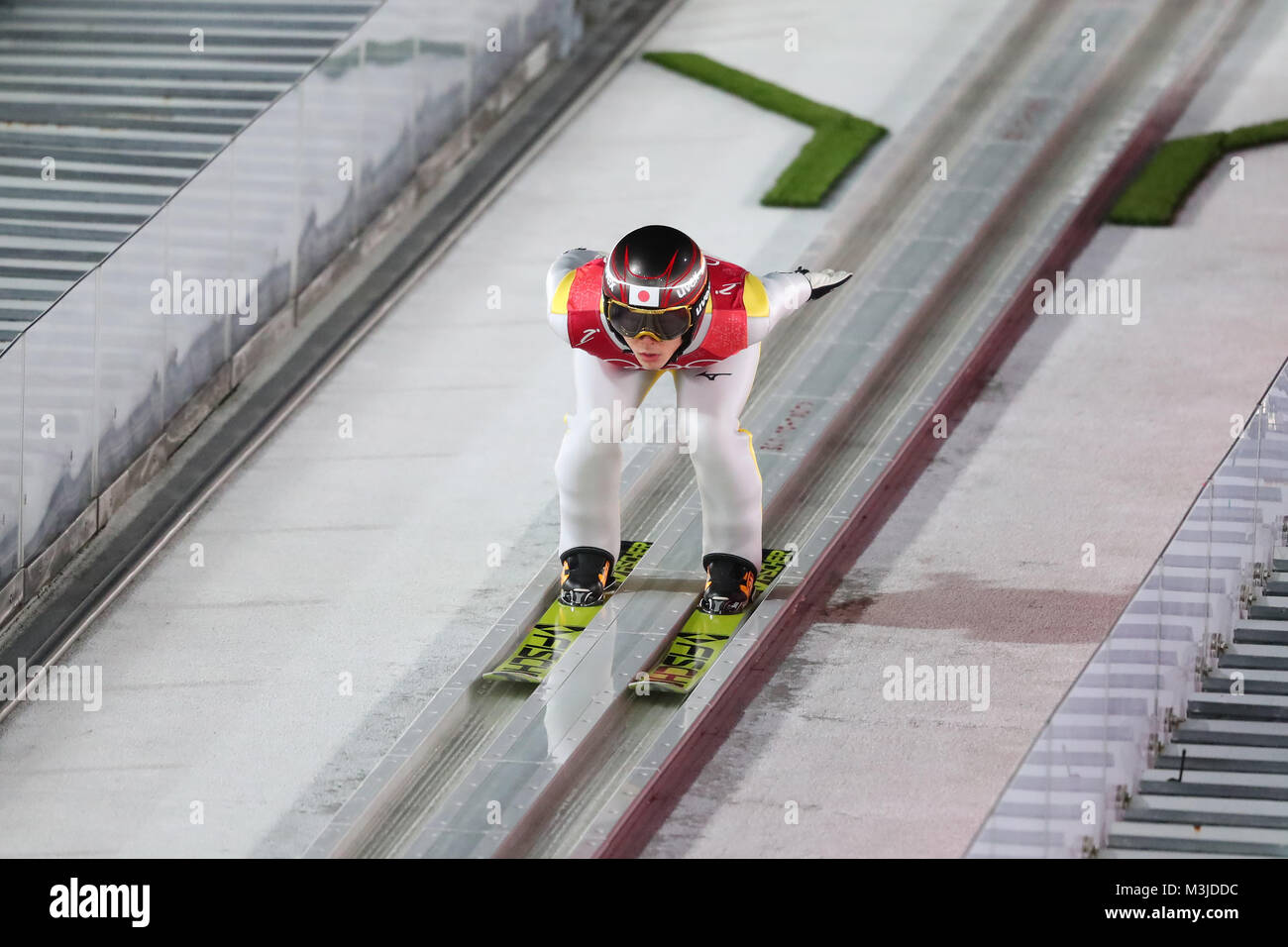 Pyeongchang, South Korea. 10th Feb, 2018. Junshiro Kobayashi (JPN) Ski ...
