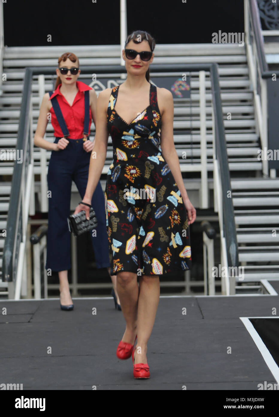 London, UK. 11th February, 2018. The London Edge fashion show showing ...