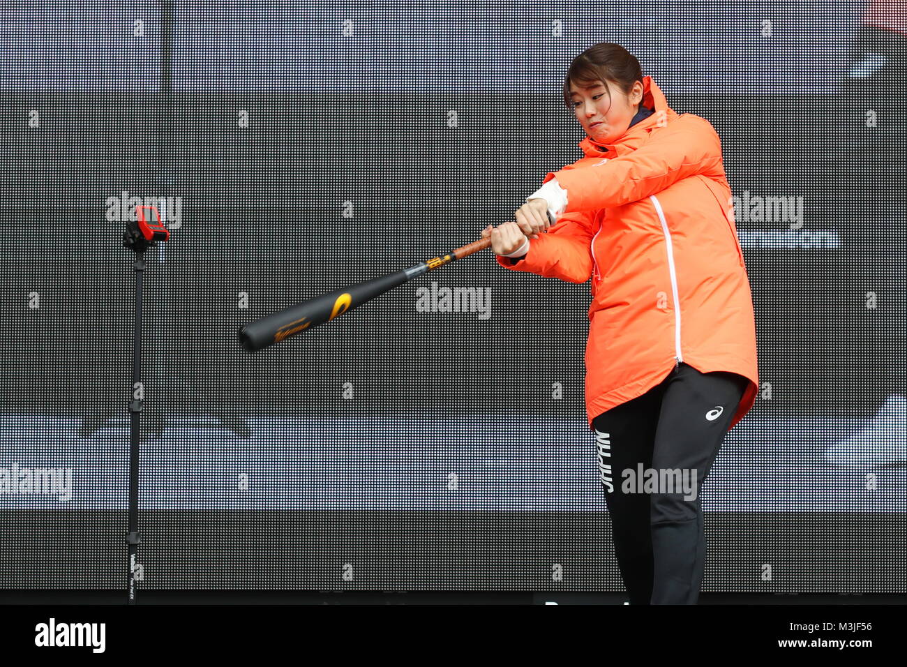 Ami Inamura, February 10, 2018 : Tokyo 2020 Live Site in 2018 for the ...