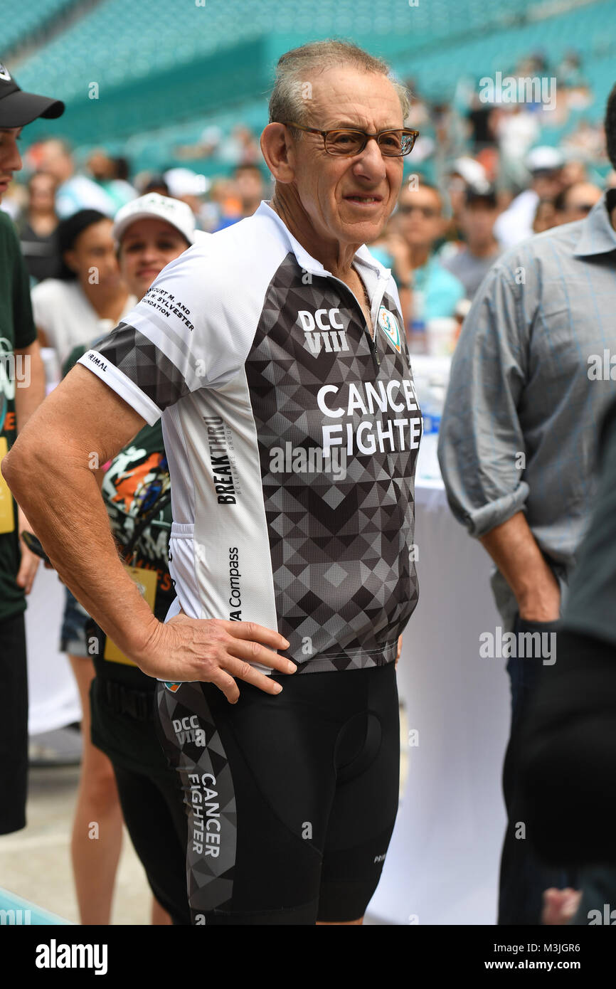 MIAMI, FL - FEBRUARY 10: Miami Dolphins owner Stephen M. Ross during ...
