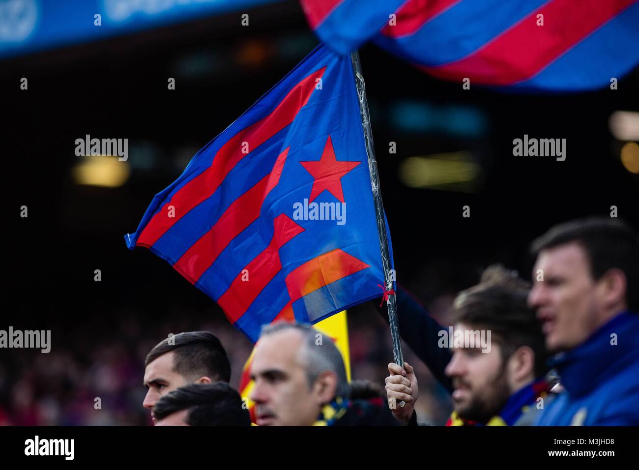Fc barcelona flag hi-res stock photography and images - Alamy