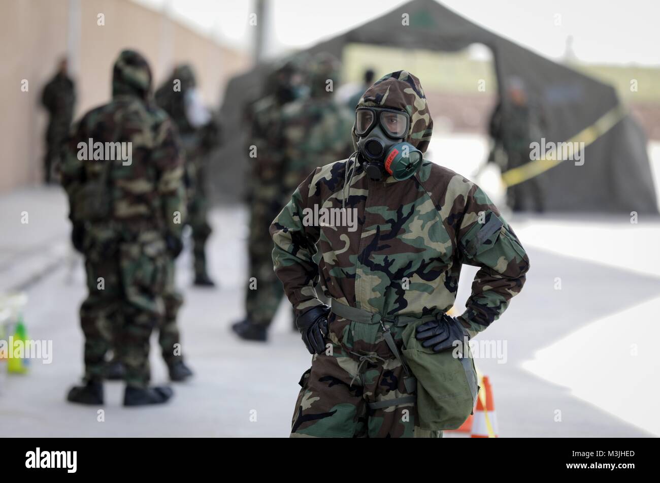 Erbil, Irak. 11th Feb, 2018. Kurdish soldiers participate in a training ...