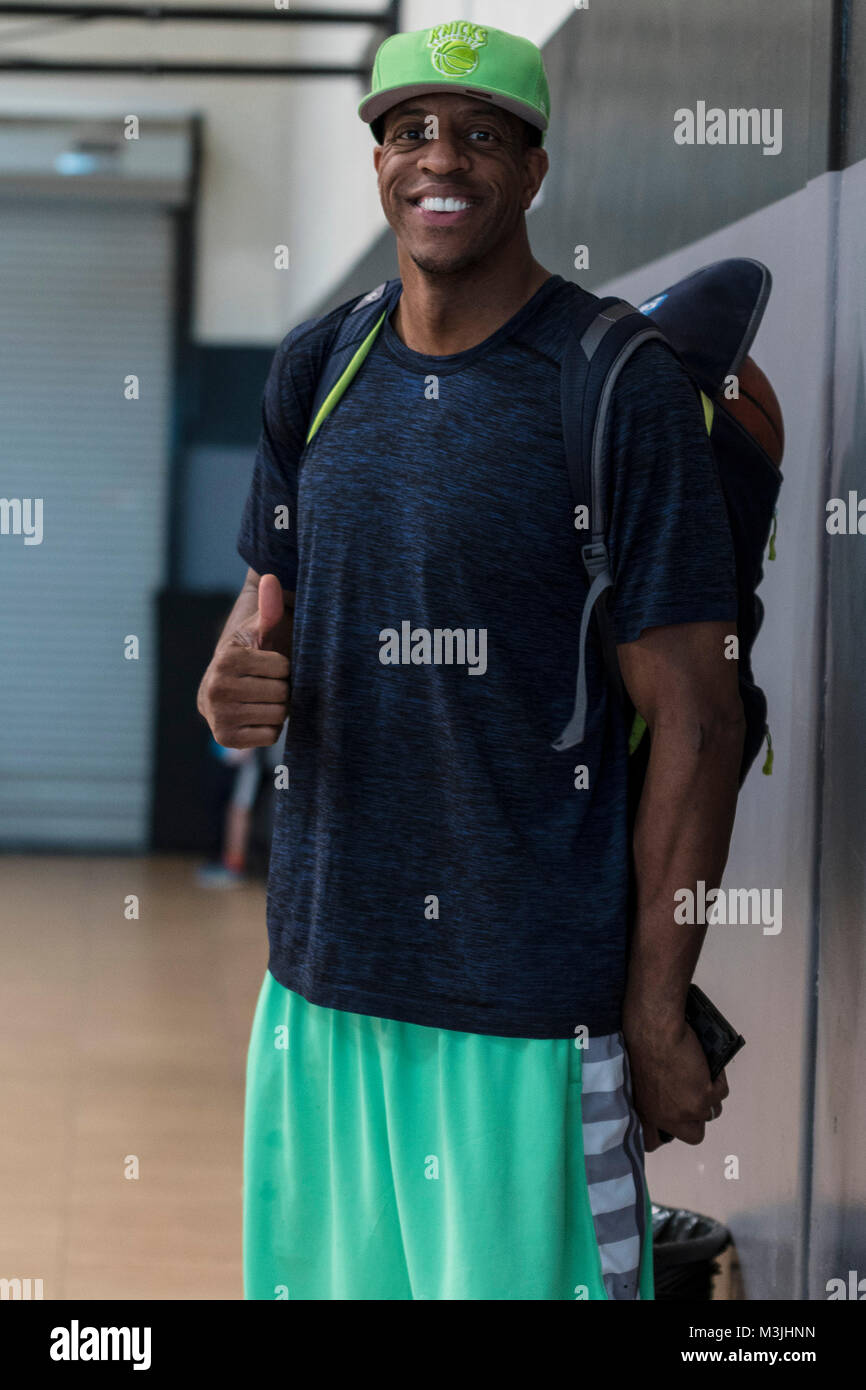 LAS VEGAS, NV - February 10: Retired NBA Player JYD Jerome Williams ...