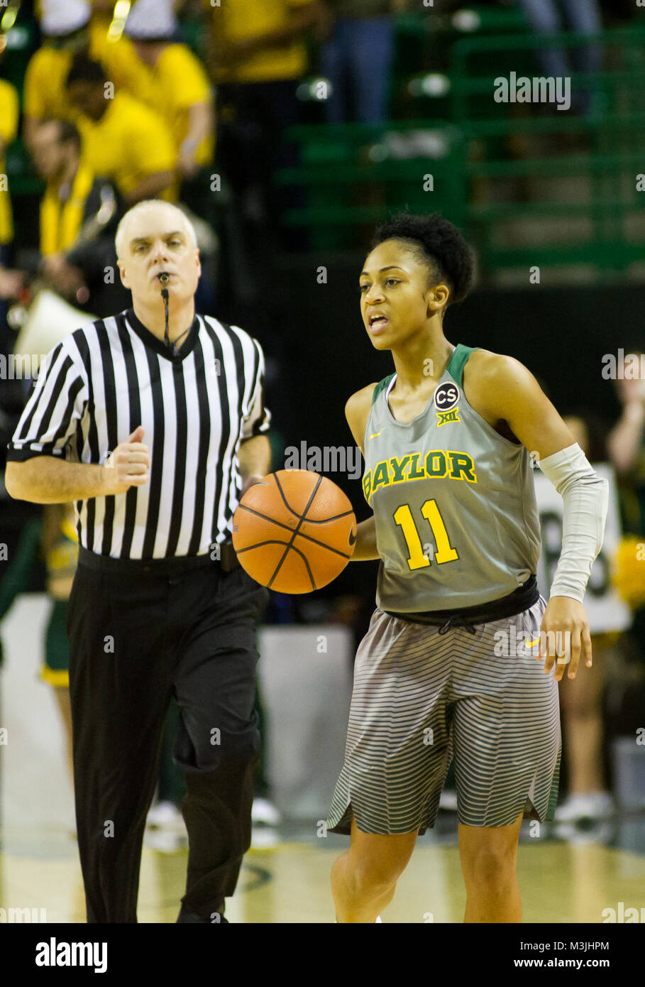 Waco, Texas, USA. 10th Feb, 2018. Baylor Bears guard Alexis Morris (11 ...