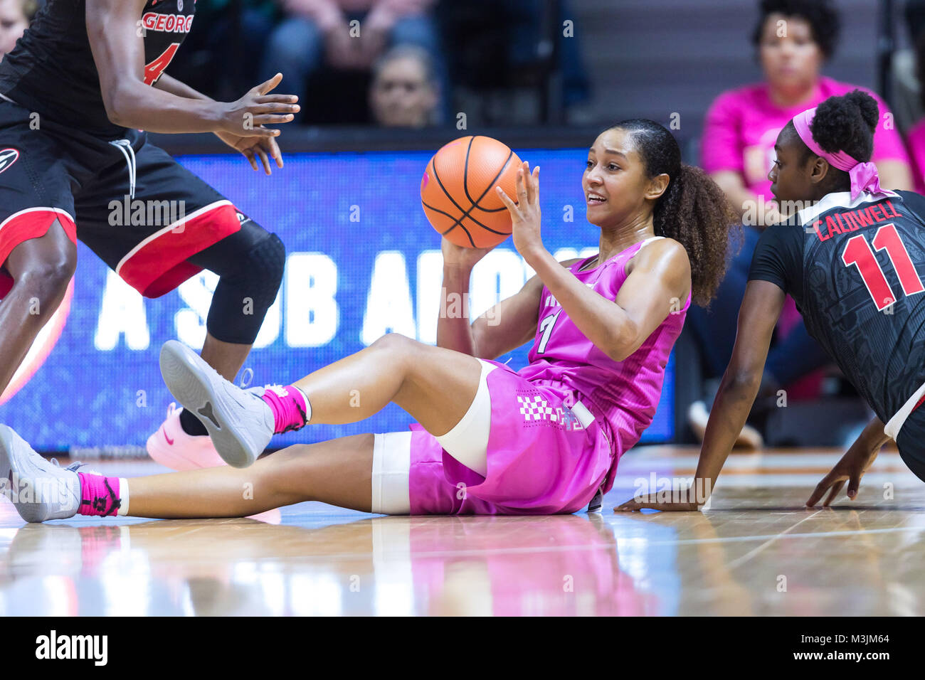 February 11, 2018: Jaime Nared #31 of the Tennessee Lady Volunteers ...