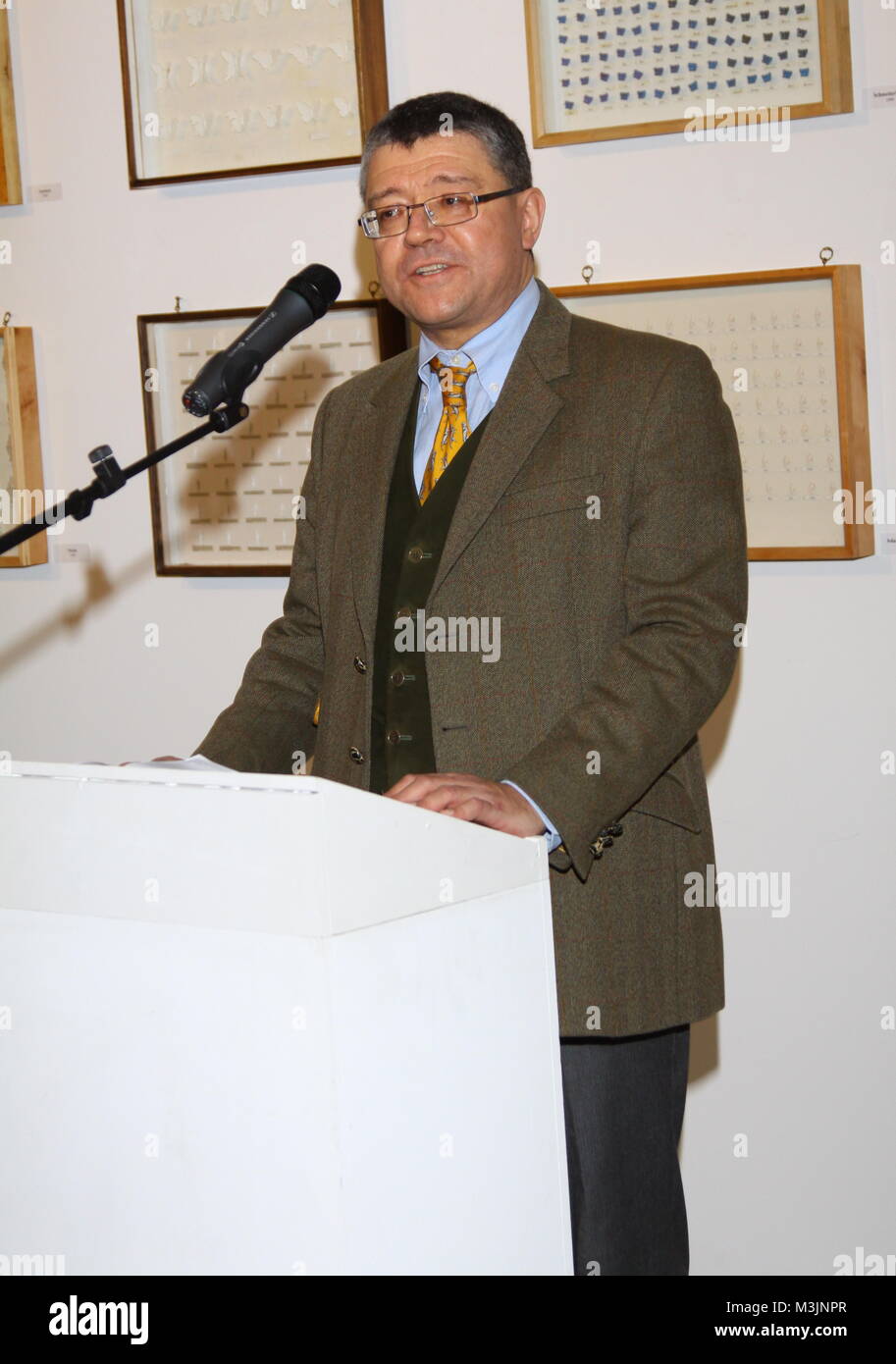 Janos Brenner ( Baudirektor bei BMVBS) Eroeffnung Kultur Etage in ...