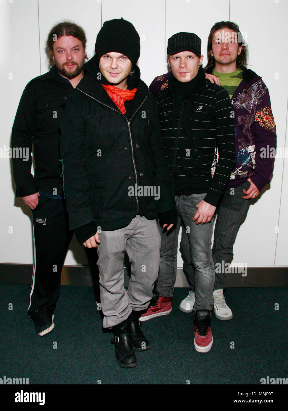 The Rasmus live bei Radio Hamburg in der Show von Jan Bastick, Hamburg ...