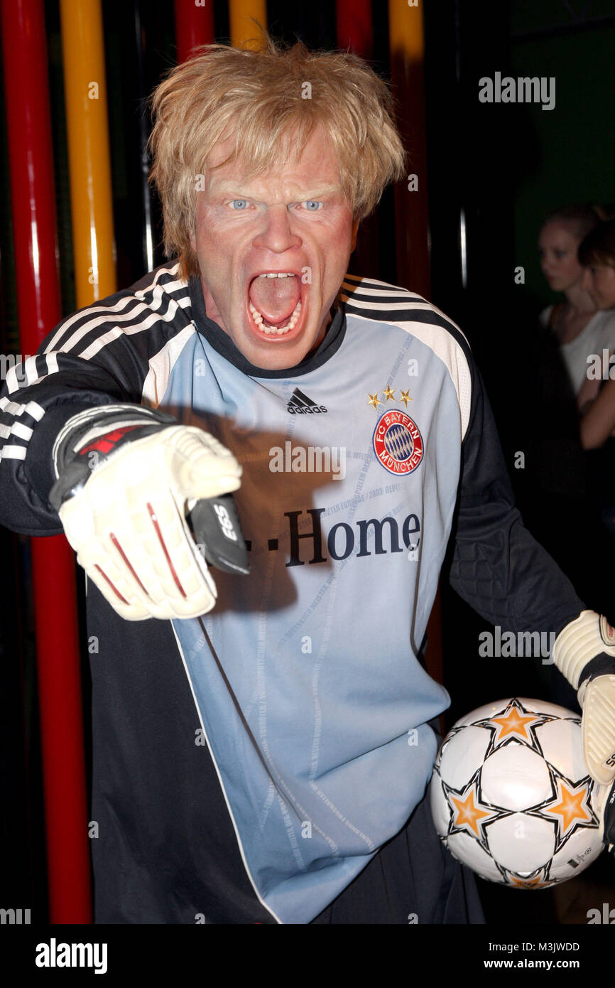 Oliver Kahn, Madame Tussauds Stock Photo - Alamy