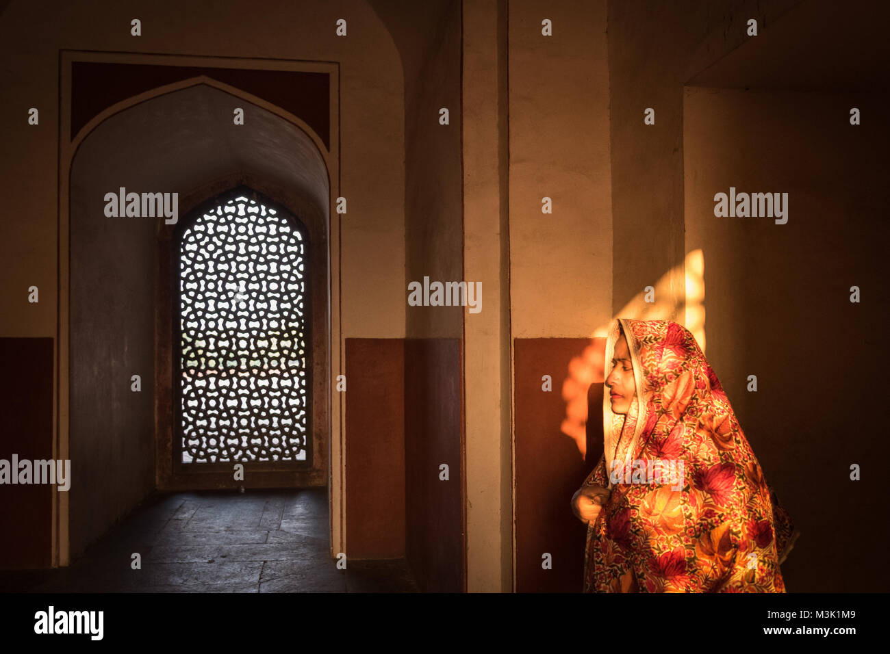 Humayun's tomb interior hi-res stock photography and images - Alamy