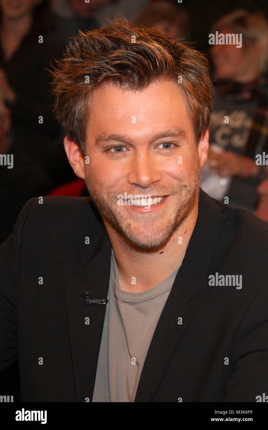 Lanz, Aufzeichnung vom 10.12.2009, Hamburg, Ken Duken Stock Photo - Alamy