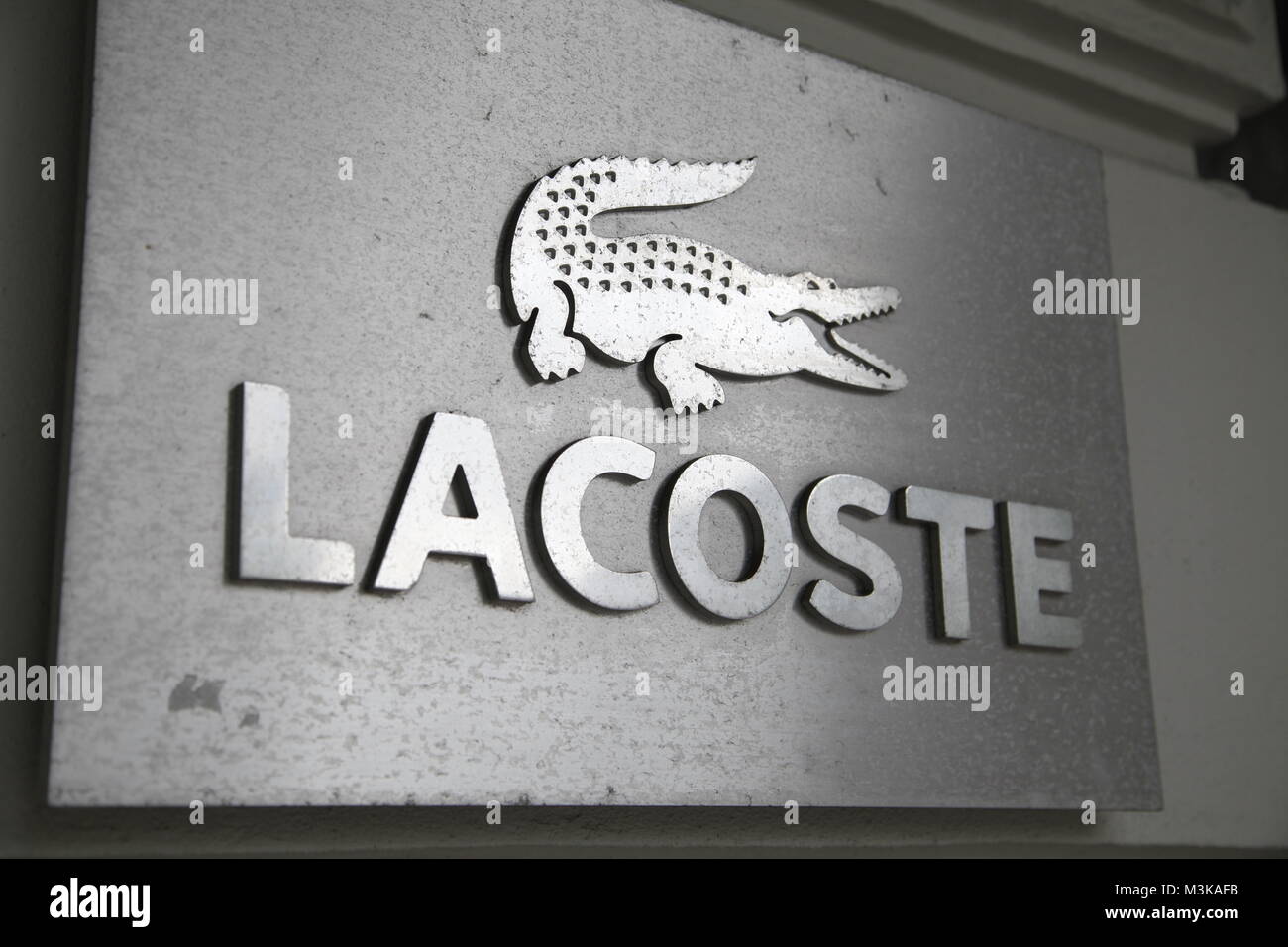 Lacoste label hi-res stock photography and images - Alamy
