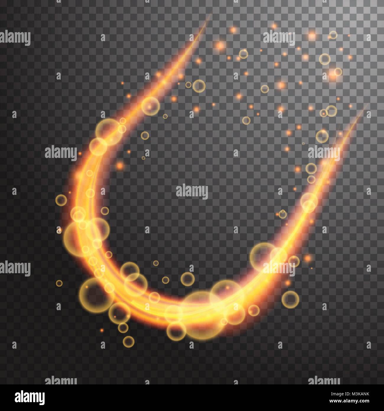 Shining light effect design element. Vector illustration Stock Vector ...