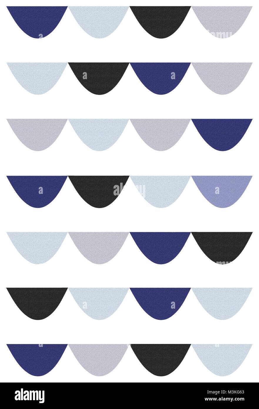 Half round shape Stock Vector Images - Alamy