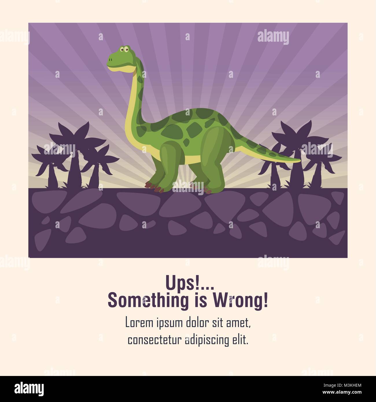 Dinosaur site Stock Vector Images - Alamy