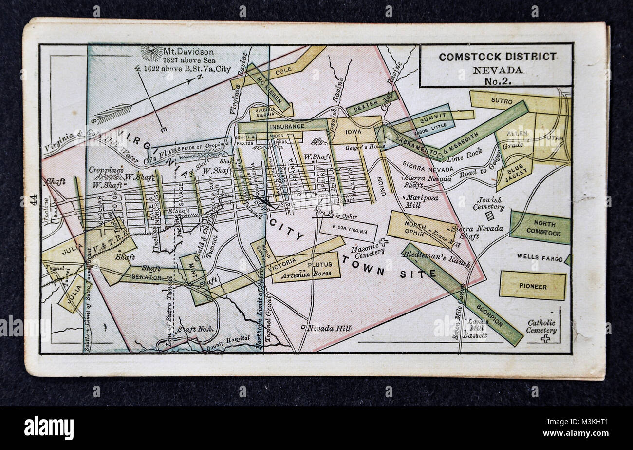 Gold mine map hi-res stock photography and images - Alamy
