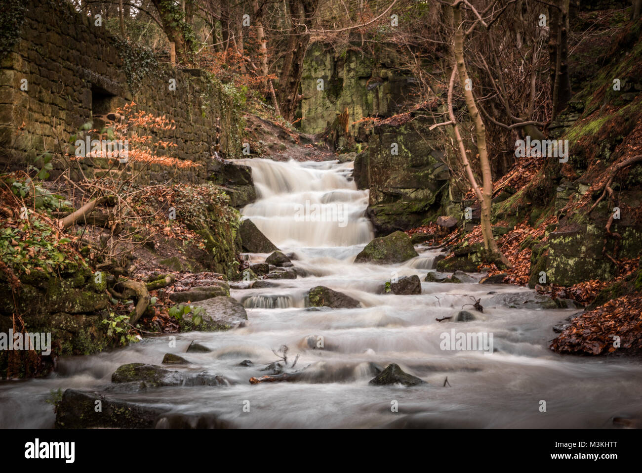 Matlock waterfall hi-res stock photography and images - Alamy