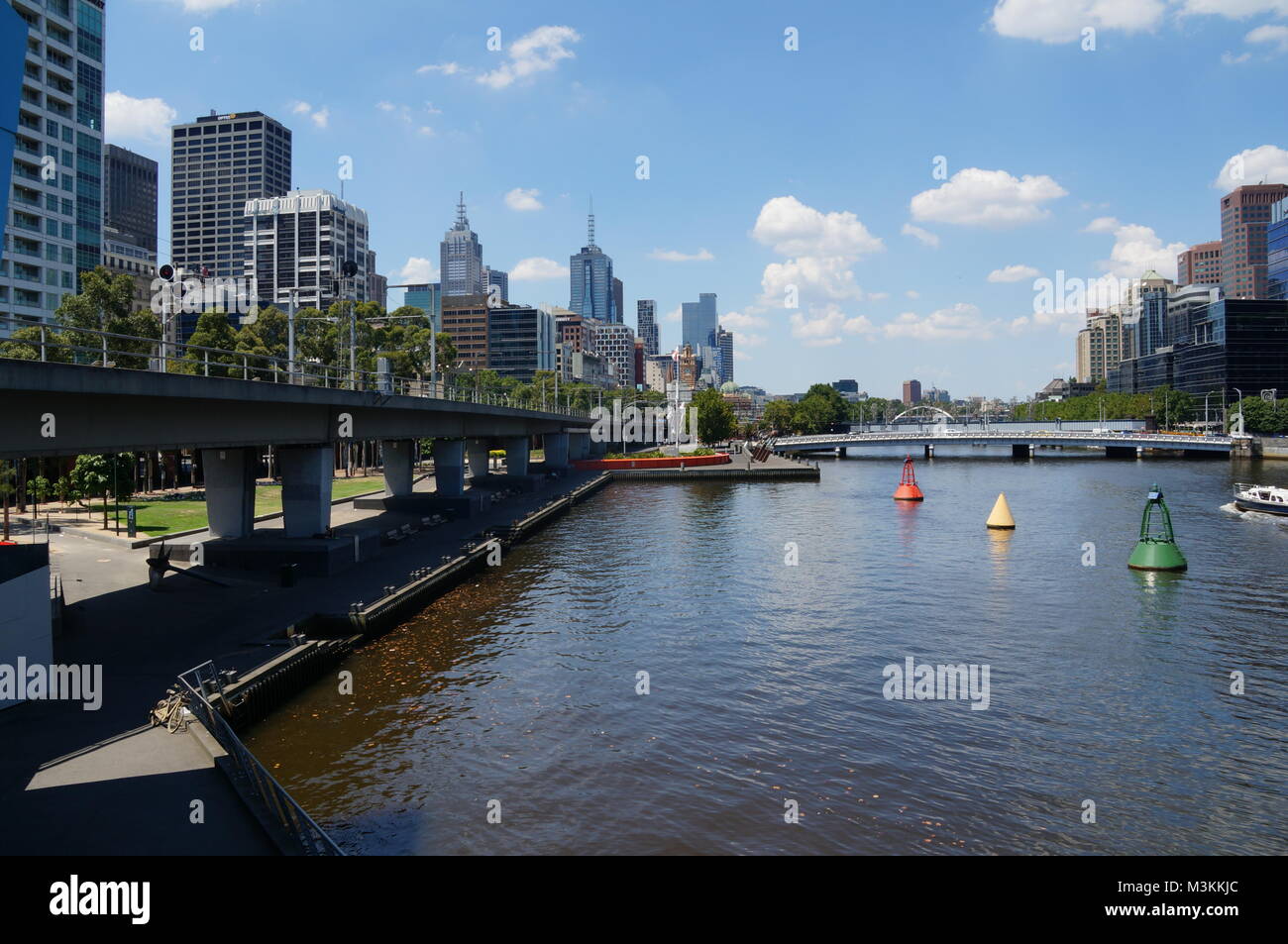 Melbourne city view hi-res stock photography and images - Alamy