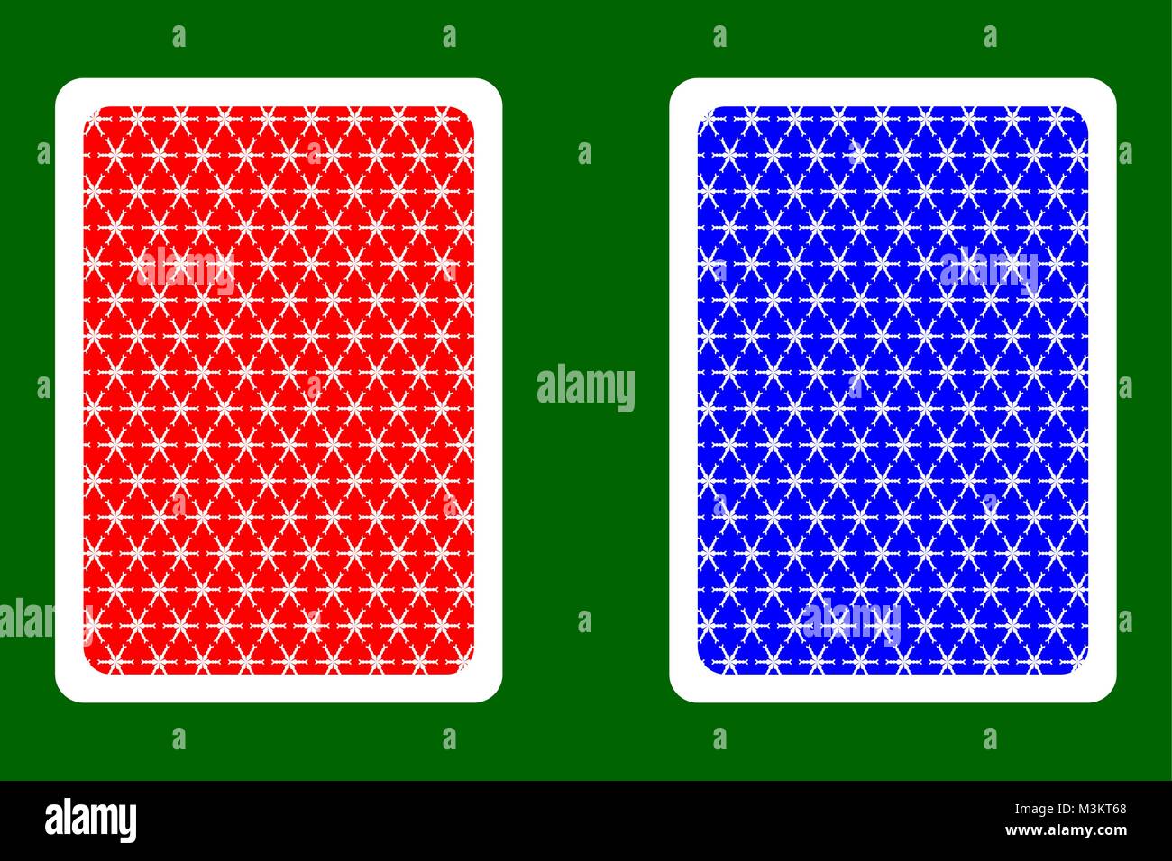 Playing card back designs Stock Vector Images - Alamy