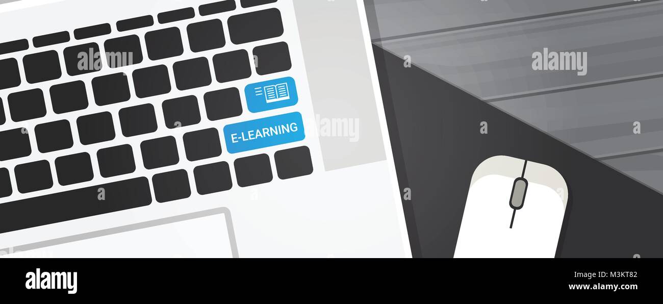 Elearning background hi-res stock photography and images - Alamy