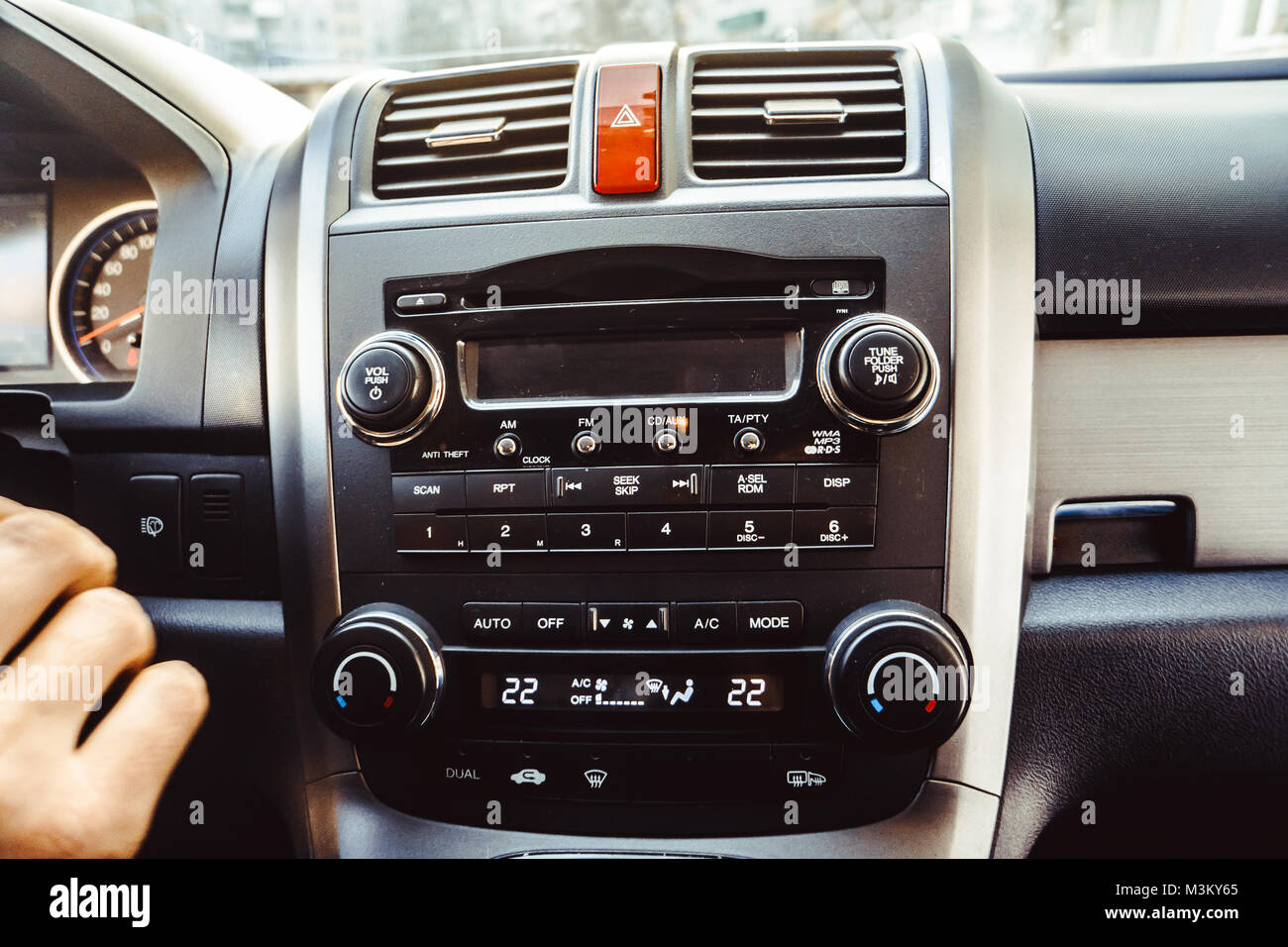 Car interior control panel knobs hi-res stock photography and images ...