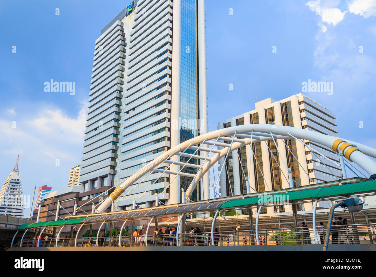 BANGKOK, THAILAND – November 18, 2017: Unidentified People walking at ...