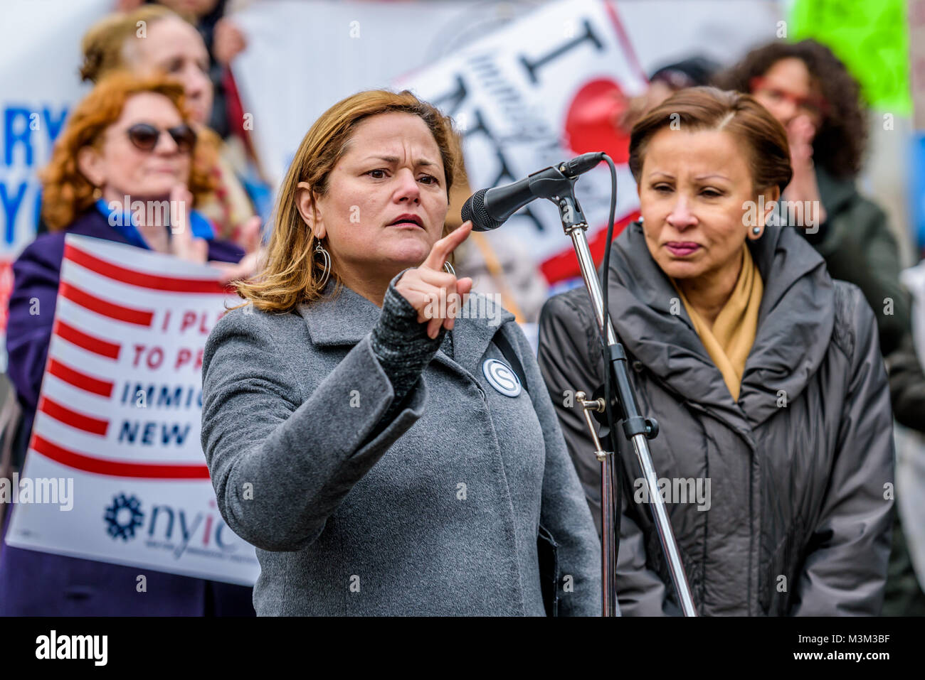 New York City Council Woman Melissa Mark-Viverito - Ravi Ragbir ...