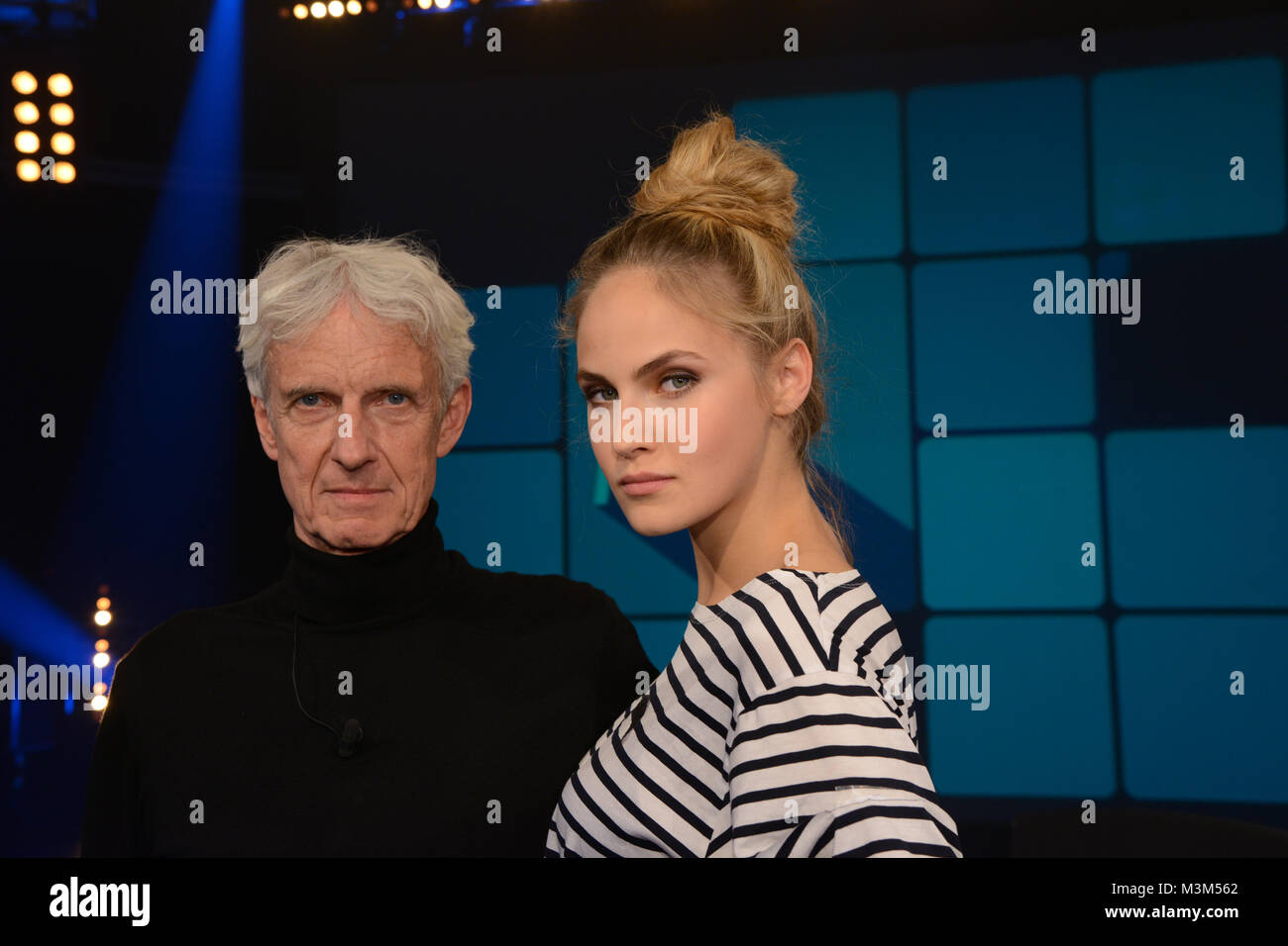 Elena Carriere gemeinsam mit Ihrem Vater Mathieu Carriere Die Germany«s ...