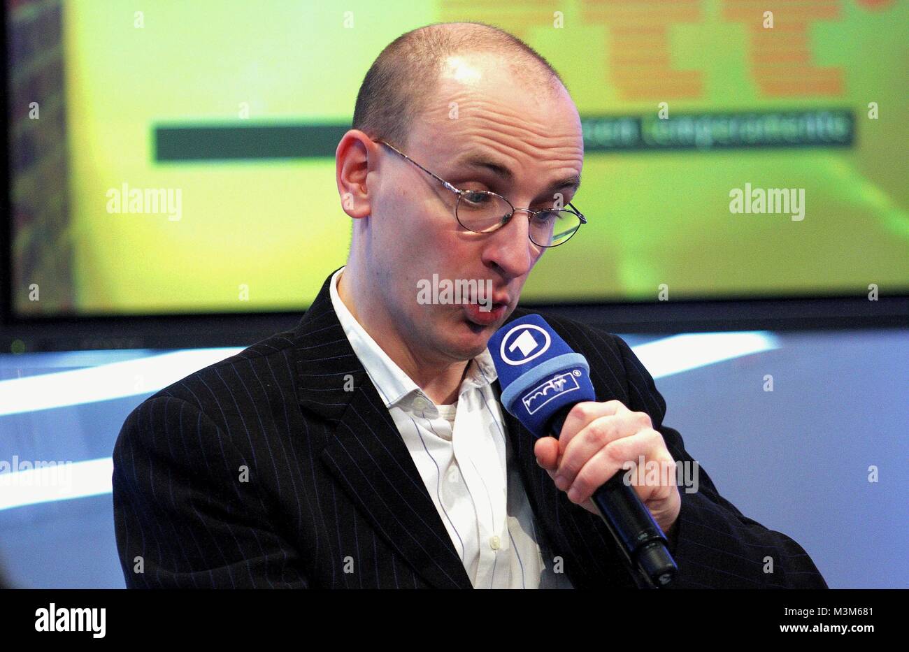 Zu sehen ist der deutsche Autor Jakob Hein bei der Buchmesse 2013 in ...
