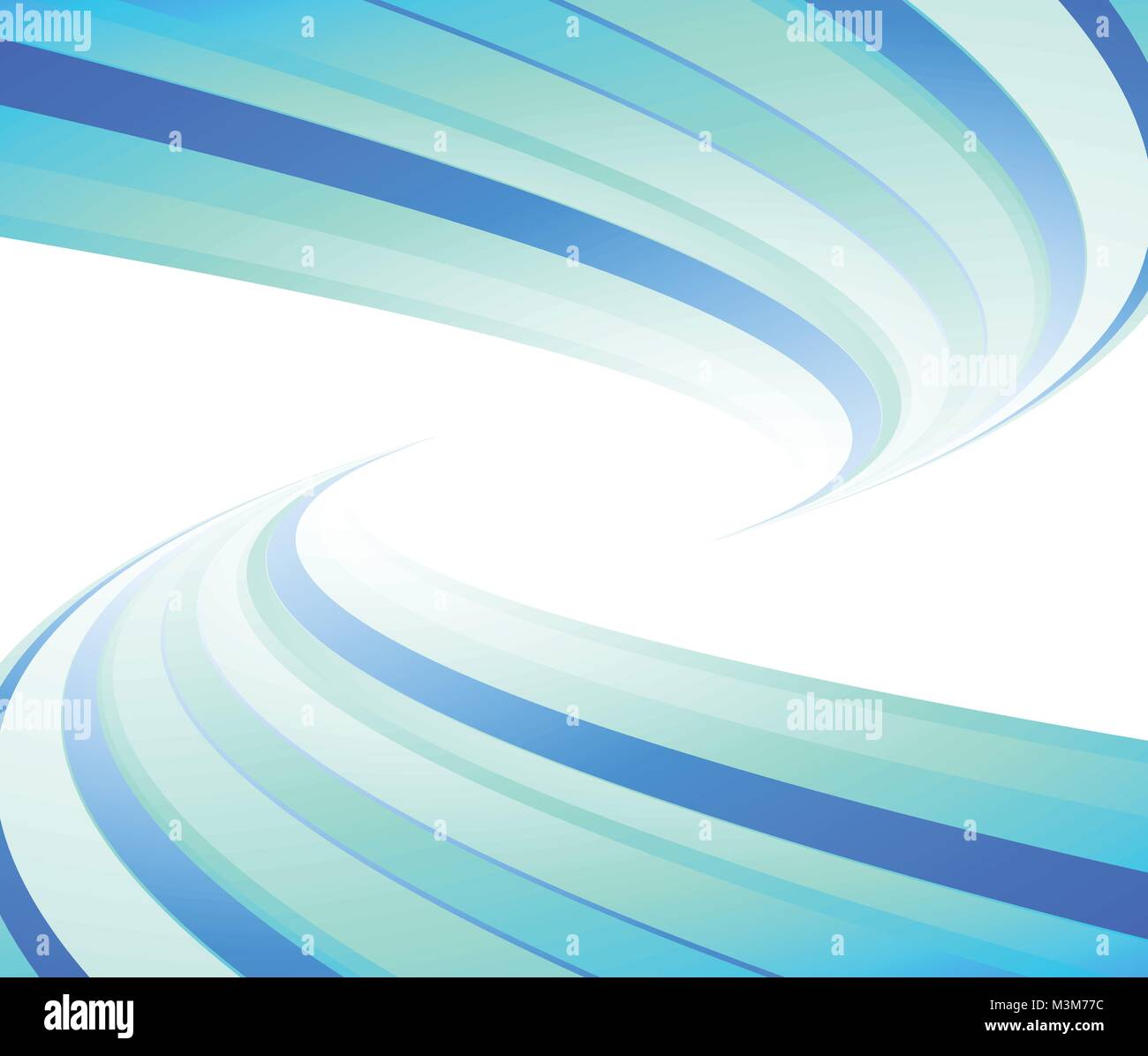 Blue flyer lined. Vector illustration Stock Vector Image & Art - Alamy