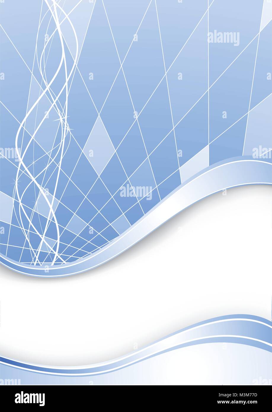 Blue white tile border Stock Vector Images - Alamy